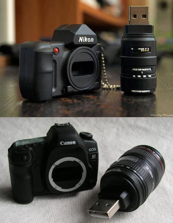 Las USBs diseñadas para amantes de la fotografía - fotofestín